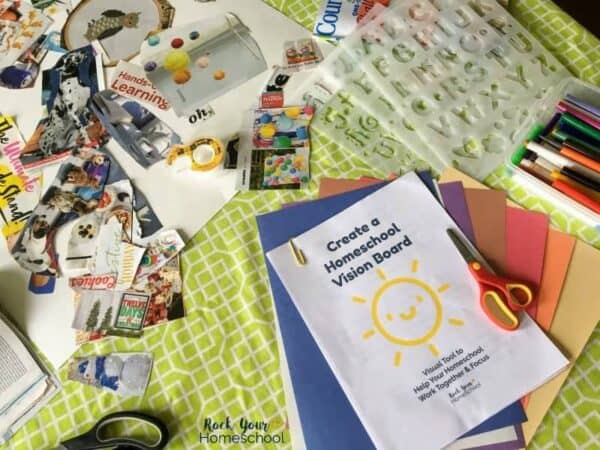 How To Use A Homeschool Vision Board For Inspiration - Rock Your Homeschool