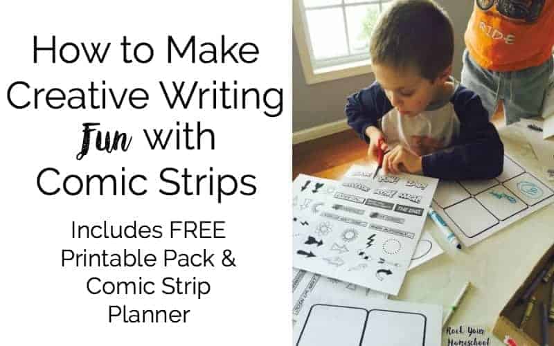 How to Make Creative Writing Fun with Comic Strips - Rock Your Homeschool