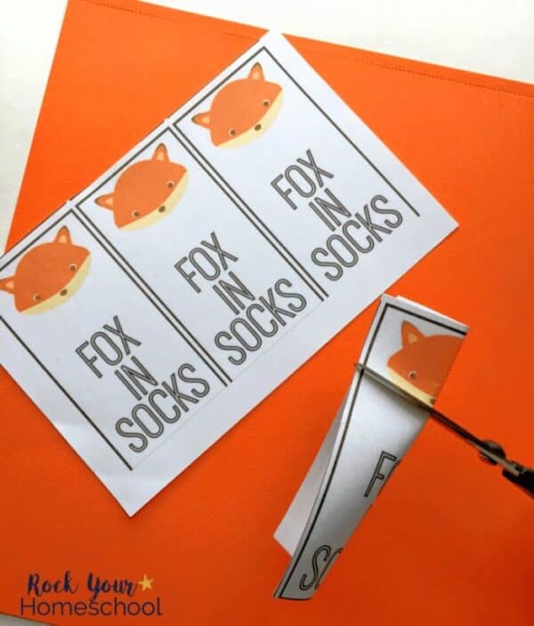 Fox in Socks Printables: 3 Fun Activities for Kids (Free) - Rock Your ...