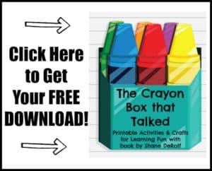 Free Printable Activities for The Crayon Box That Talked - Rock Your ...