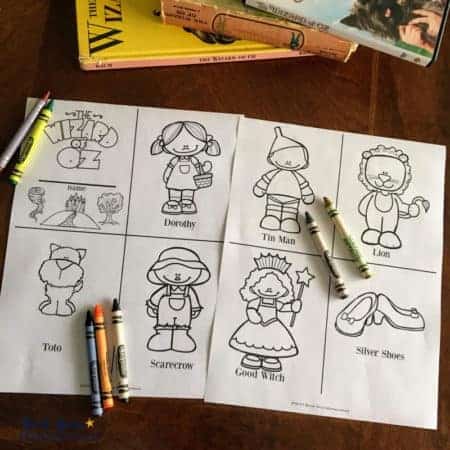 Free Printable Pack of Wizard of Oz Learning Fun - Rock Your Homeschool
