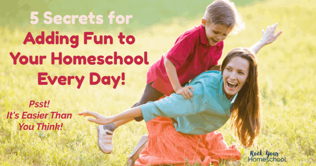 5 Secrets for Adding Fun to Your Homeschool Every Day! - Rock Your ...