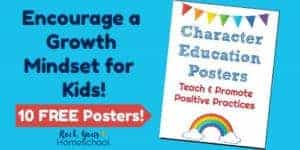 How to Use Character Education Posters for Growth Mindset - Rock Your ...