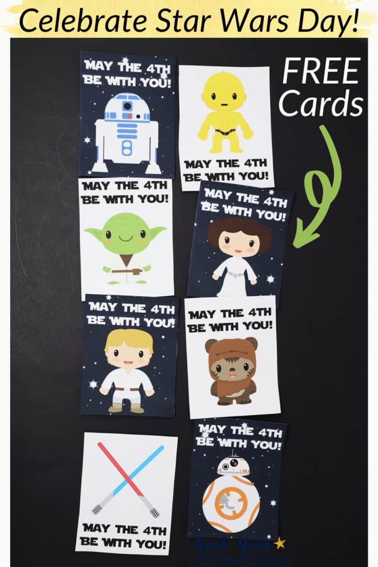 Free Star Wars Cards for May The 4th Be With You