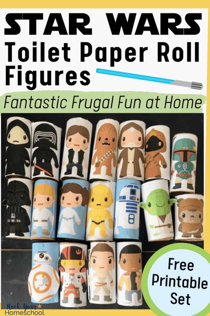 Star Wars Toilet Paper Roll Figures for Easy and Creative Fun (Free)