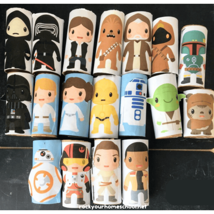 Star Wars Toilet Paper Roll Figures for Creative Fun (Free)