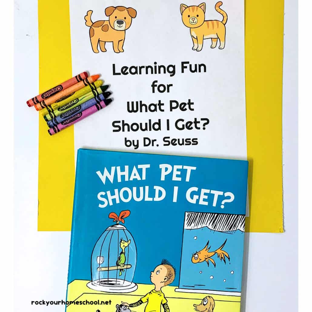Free Printable Activities for What Pet Should I Get? Fun - Rock Your ...