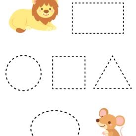 Preschool Enchantment Week 5: The Lion & the Mouse - Rock Your Homeschool