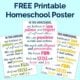 Free Printable Homeschool Poster to Inspire & Motivate - Rock Your ...