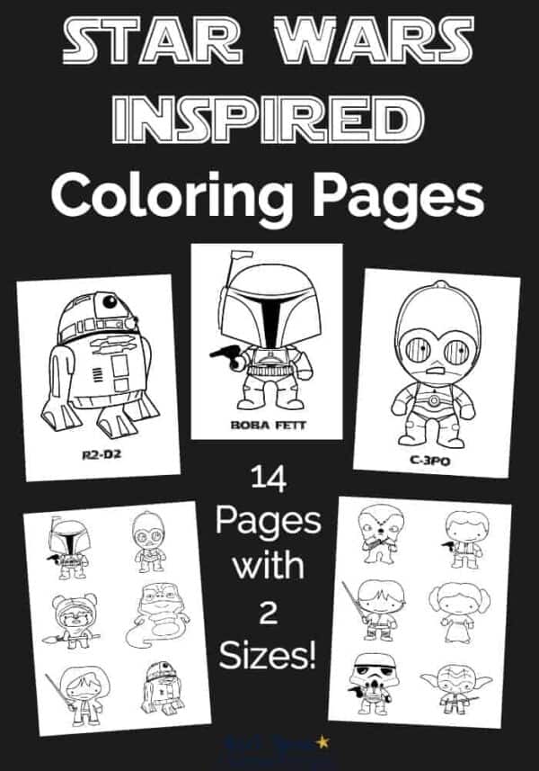 Star Wars-Inspired Coloring Pages for Creative Fun for Kids (Free)
