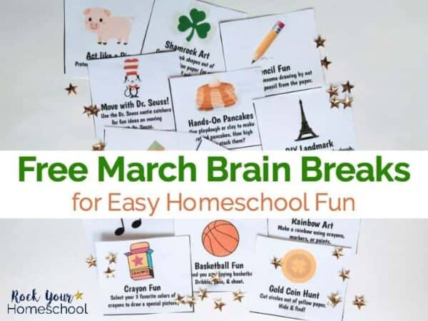 March Brain Breaks - Rock Your Homeschool