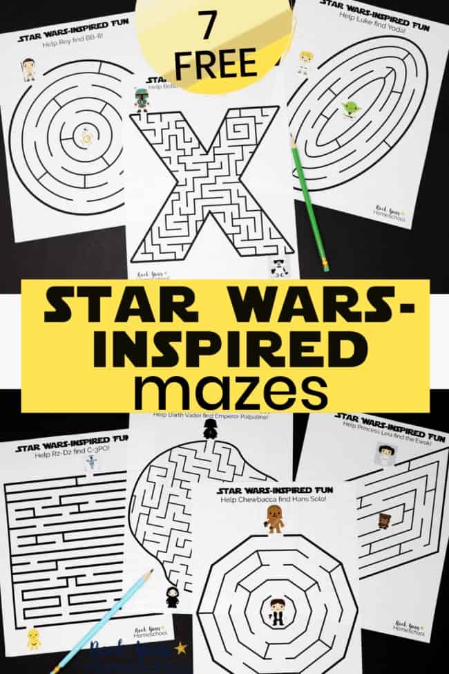 Star Wars Printables for Kids to Have Stellar Fun (25 Free)- Rock Your ...