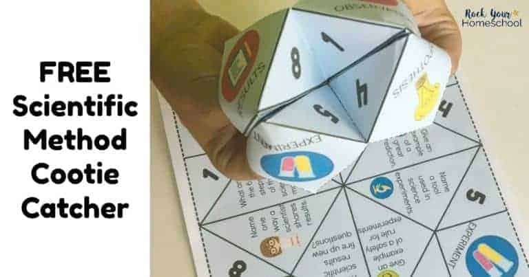 Free Scientific Method Cootie Catcher for Learning Fun - Rock Your ...