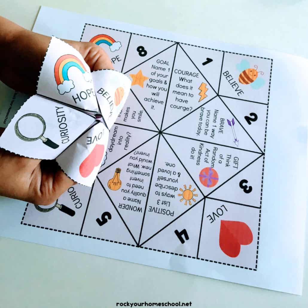 Super Fun Growth Mindset Activity: Cootie Catchers!