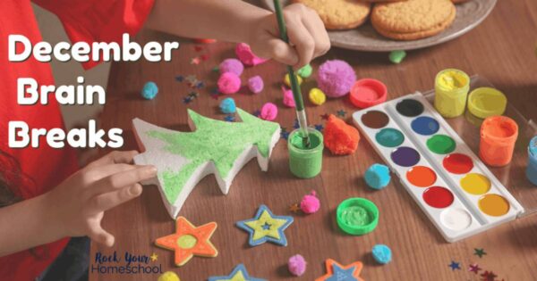 Free December Brain Breaks for Easy Homeschool Fun - Rock Your Homeschool