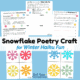 Snowflake Poetry Craft for Winter Haiku Fun with Kids - Rock Your ...