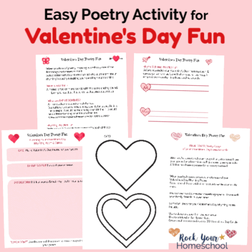 Easy Poetry Activity for Valentine's Day Fun with Kids