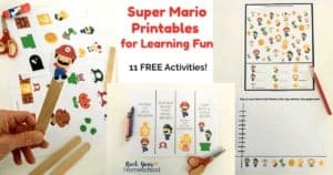 Super Mario Printables with Fun Activities for Kids (11 Free) - Rock ...