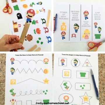 Super Mario Printables with Fun Activities for Kids (11 Free) - Rock ...