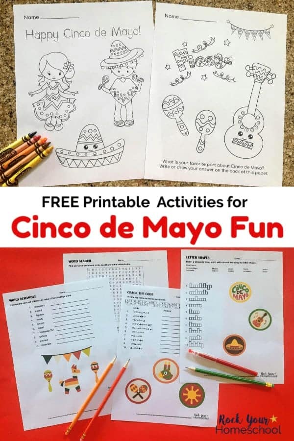 Cinco de Mayo for Kids: Fun and Free Printable Pack