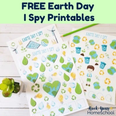 Earth Day I Spy Printables - Rock Your Homeschool