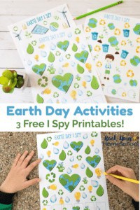 Earth Day Challenge for Kids: Free Chart to Make It Fun