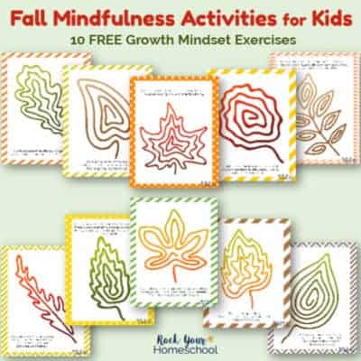 Fall Mindfulness Activities - Rock Your Homeschool