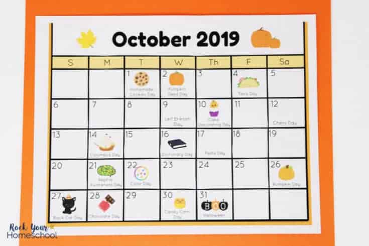 Fun Holidays for Kids: Free Calendar for Kids to Enjoy