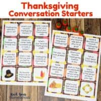 Thanksgiving Conversation Starters for Special Holiday Fun (Free)