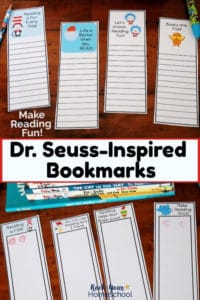 Dr. Seuss-Inspired Bookmarks & More for Amazing Reading Fun