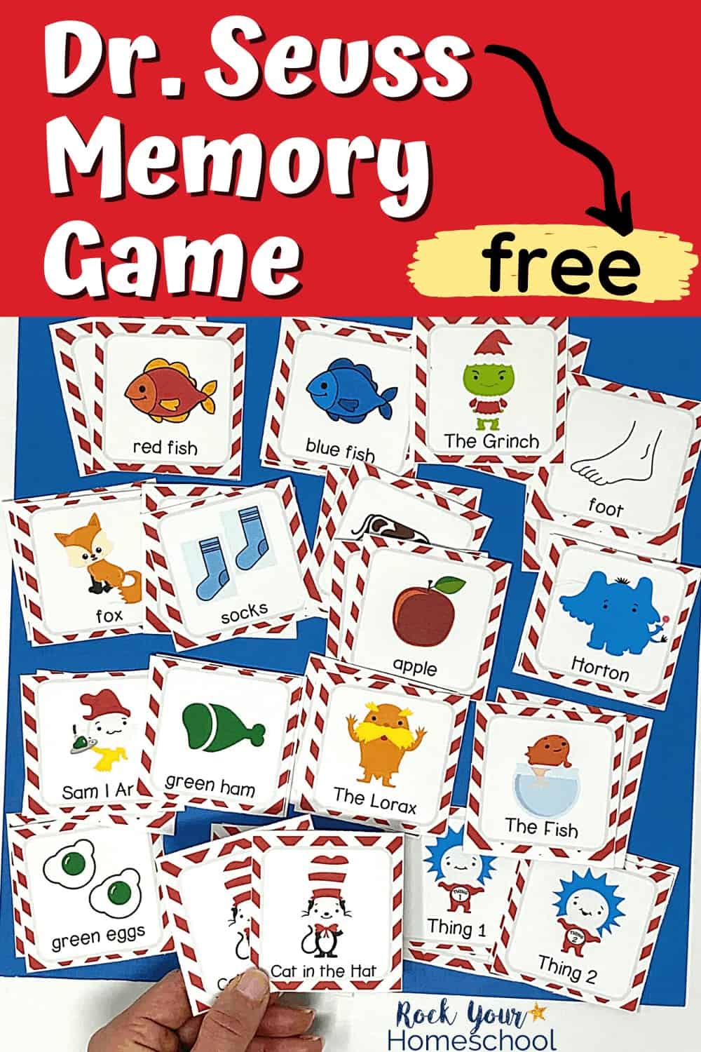 Super Fun Dr. Seuss-Inspired Memory Game for Kids