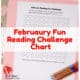 Free February Fun Reading Challenge for Kids - Rock Your Homeschool