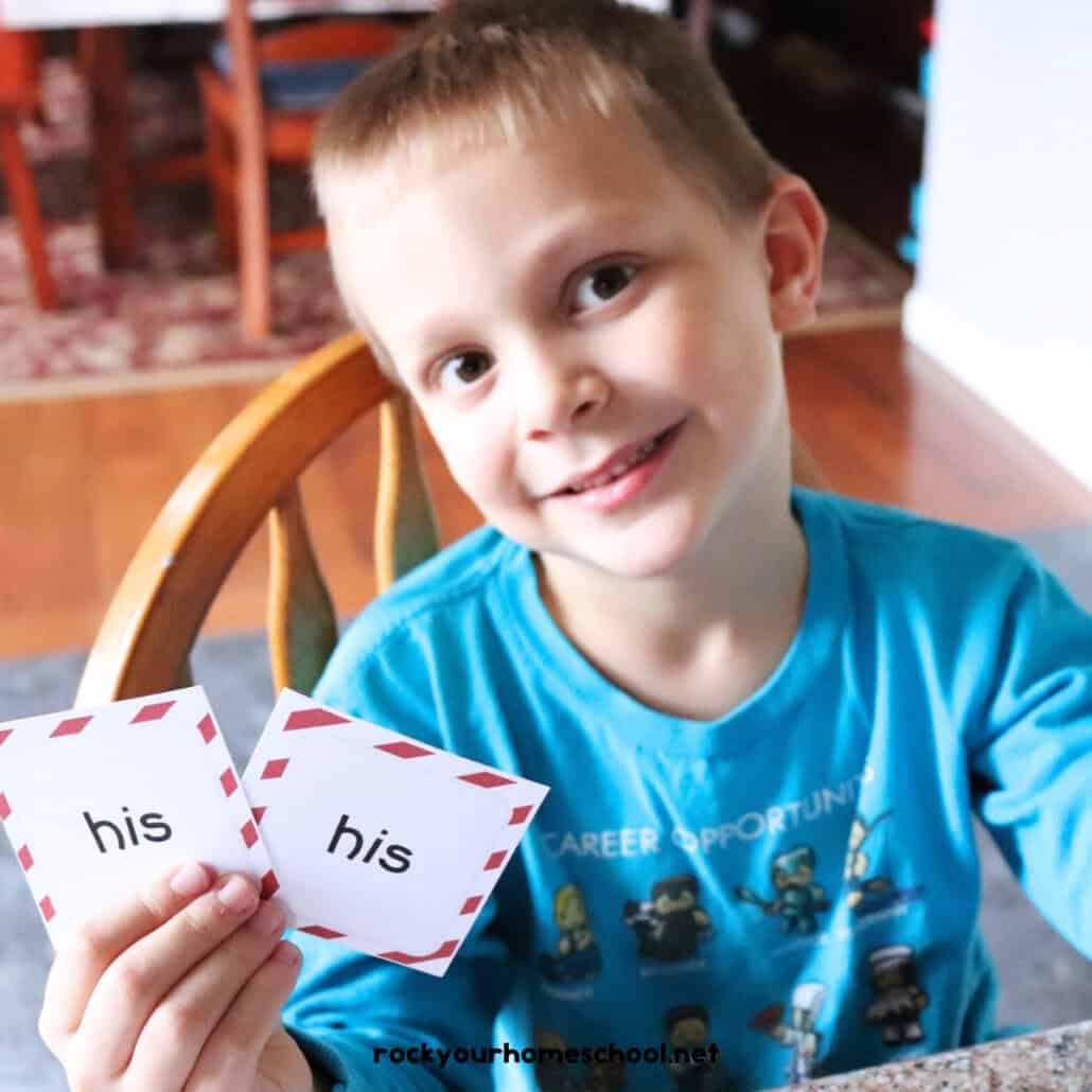 Free Sight Words Memory Game to Boost Reading Fun- Rock Your Homeschool