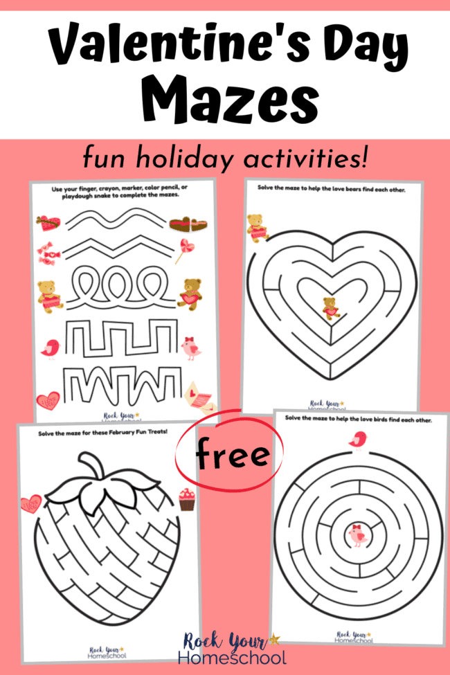 Valentine's Day Color by Number Pages for Special Holiday Fun (Free)