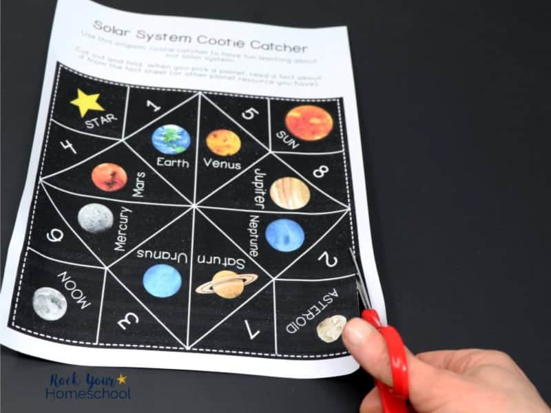 Amazing Solar System Activity with Free Cootie Catcher - Rock Your ...