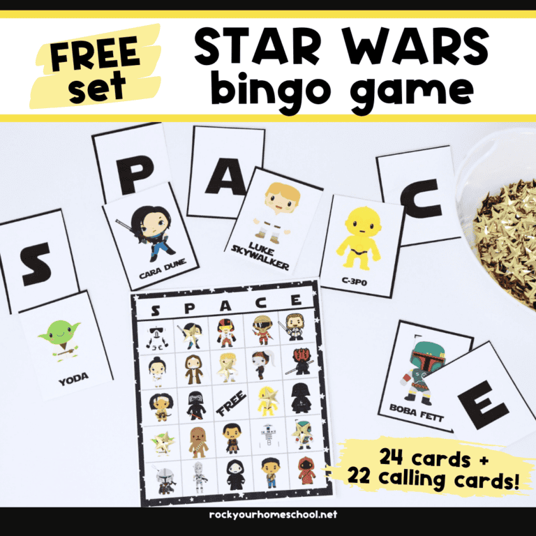 Star Wars-Inspired Bingo Game for Stellar Fun for All Ages (Free)