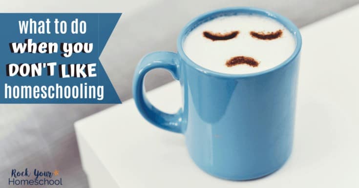 What to Do When You Don't Like Homeschooling - Rock Your Homeschool