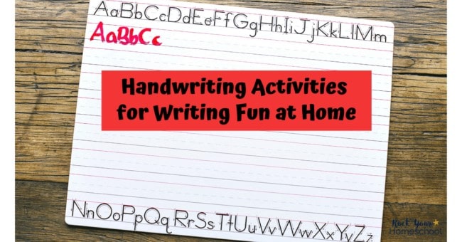 Wonderful Ways to Make Homeschool Writing Fun - Rock Your Homeschool
