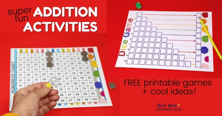 Awesome Hands-On Addition Activities to Make Math Fun- Rock Your Homeschool