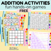 Awesome Hands-On Addition Activities to Make Math Fun- Rock Your Homeschool