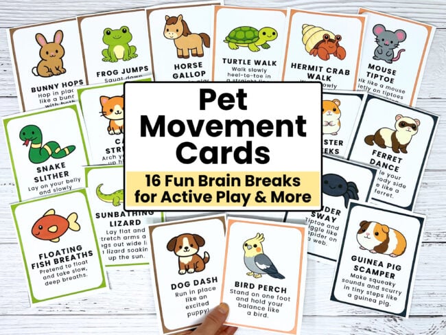 Free Printable Activities for What Pet Should I Get? Fun - Rock Your ...