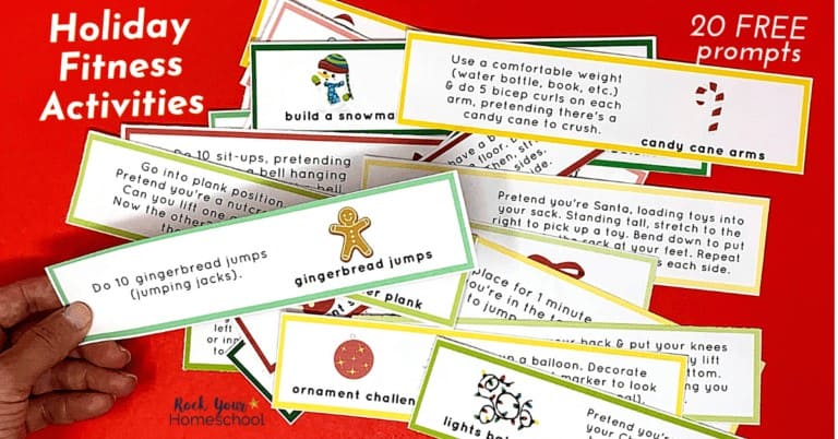Free Holiday Fitness Activities for Kids for Cool Christmas Fun - Rock ...