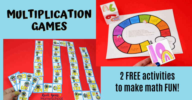 2 Free Multiplication Games for Awesome Math Fun - Rock Your Homeschool