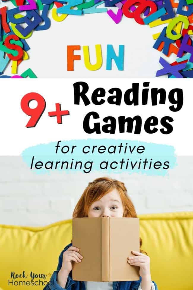 9+ Fun Reading Games for Kids for Creative Learning Activities