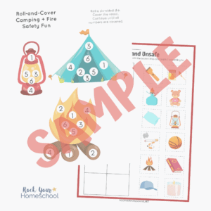 Camping + Fire Safety Unit Study - Rock Your Homeschool