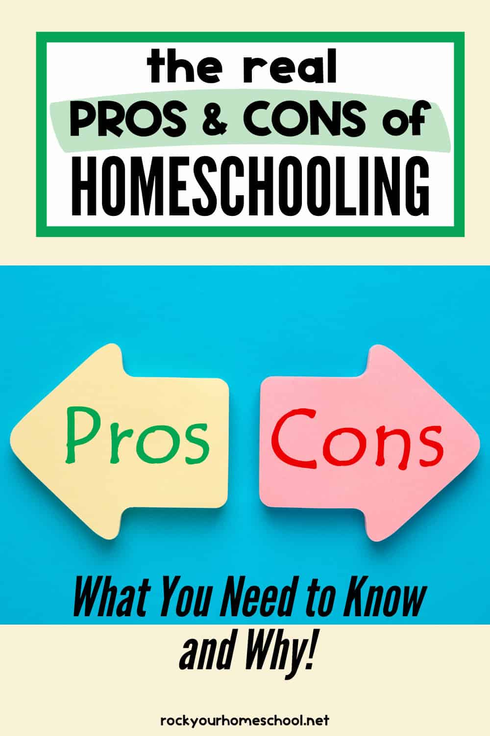 Homeschooling Pros And Cons: What You Need To Know and Why - Rock Your ...