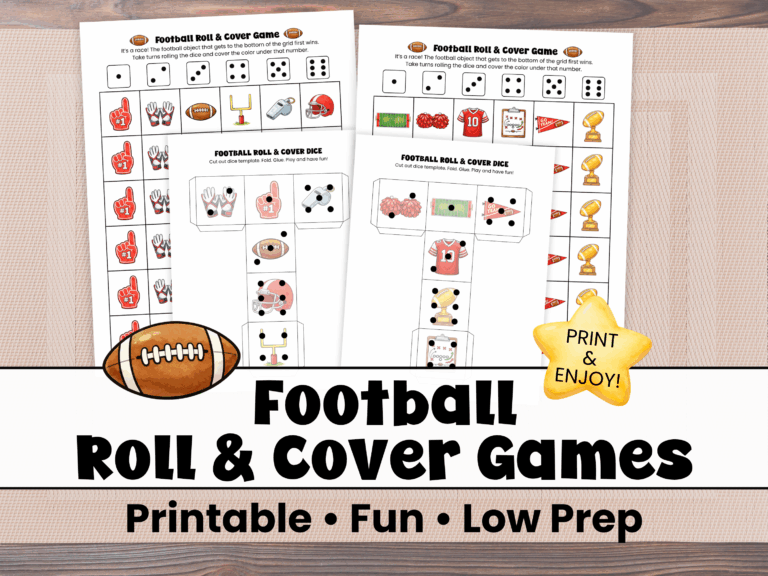 Football Perler Beads Crafts for Kids (Free Patterns) - Rock Your ...