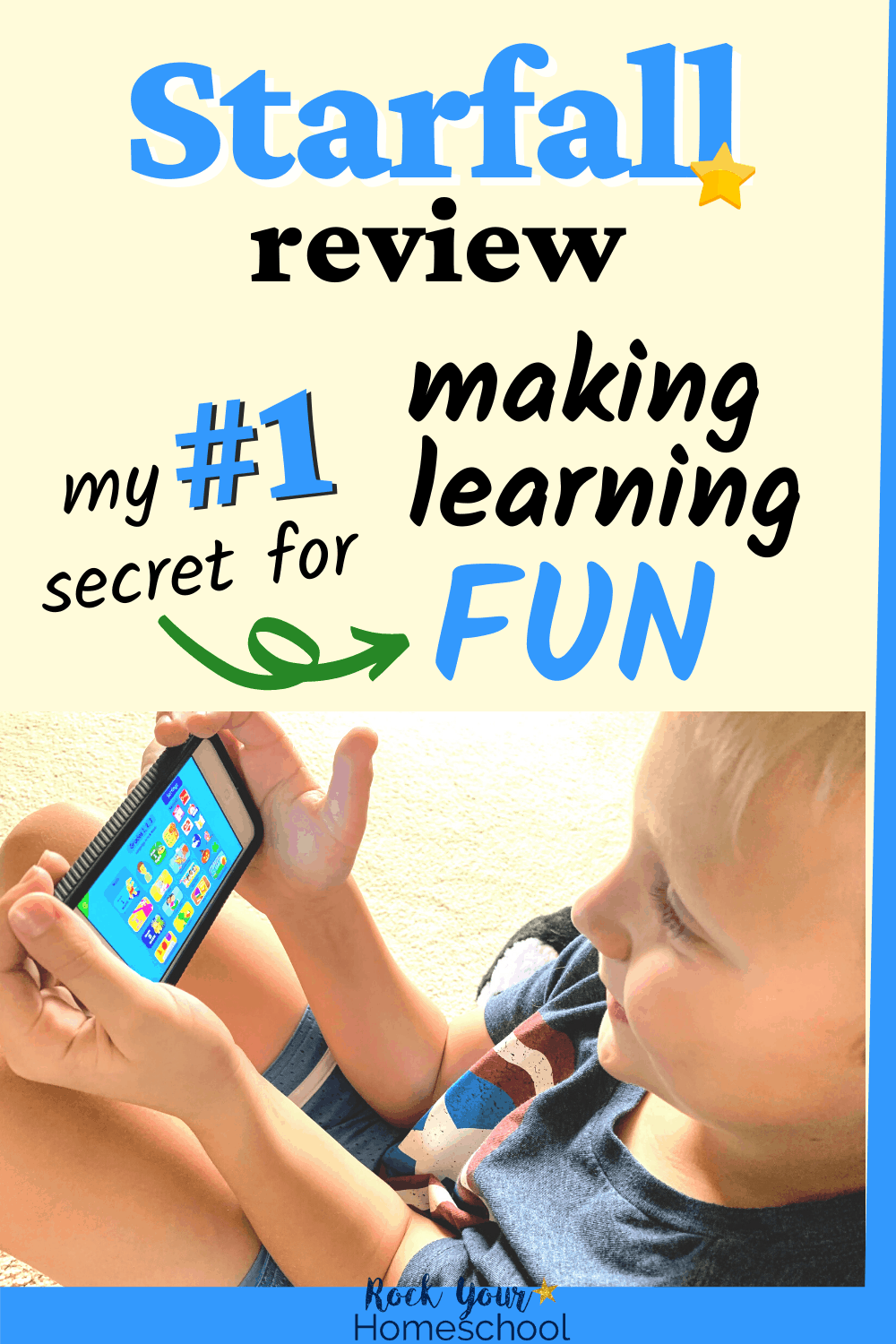 Starfall Review: My #1 Secret to Easily Make Learning Fun for Kids