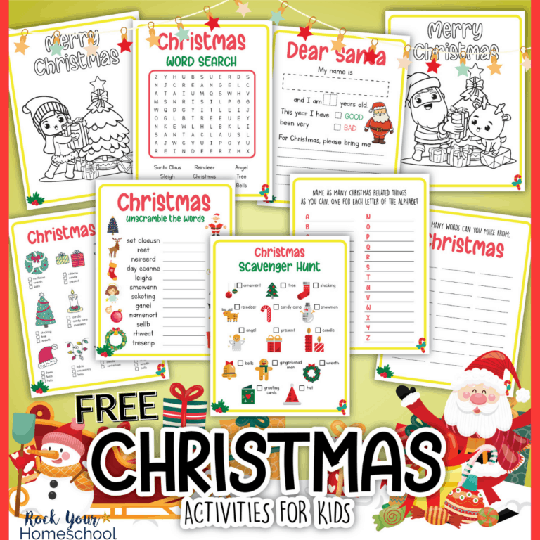 Christmas Activities Pack - Rock Your Homeschool