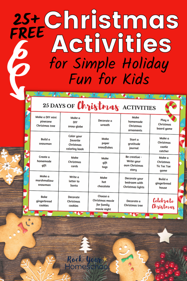 25+ Fun Christmas Activities for Kids (with Free Printable)